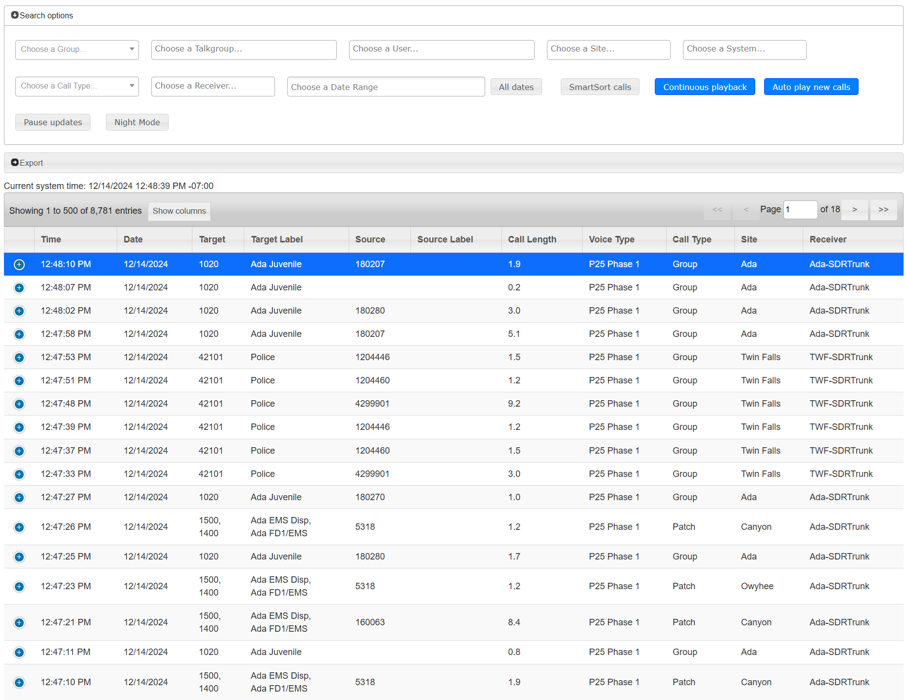 Joes Audio Archive Server – Joes Scanner